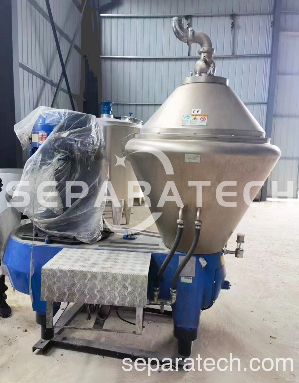 Used Alfa Laval Disc Separator BRPX 717SFV-31CGL - USED CENTRIFUGE ...