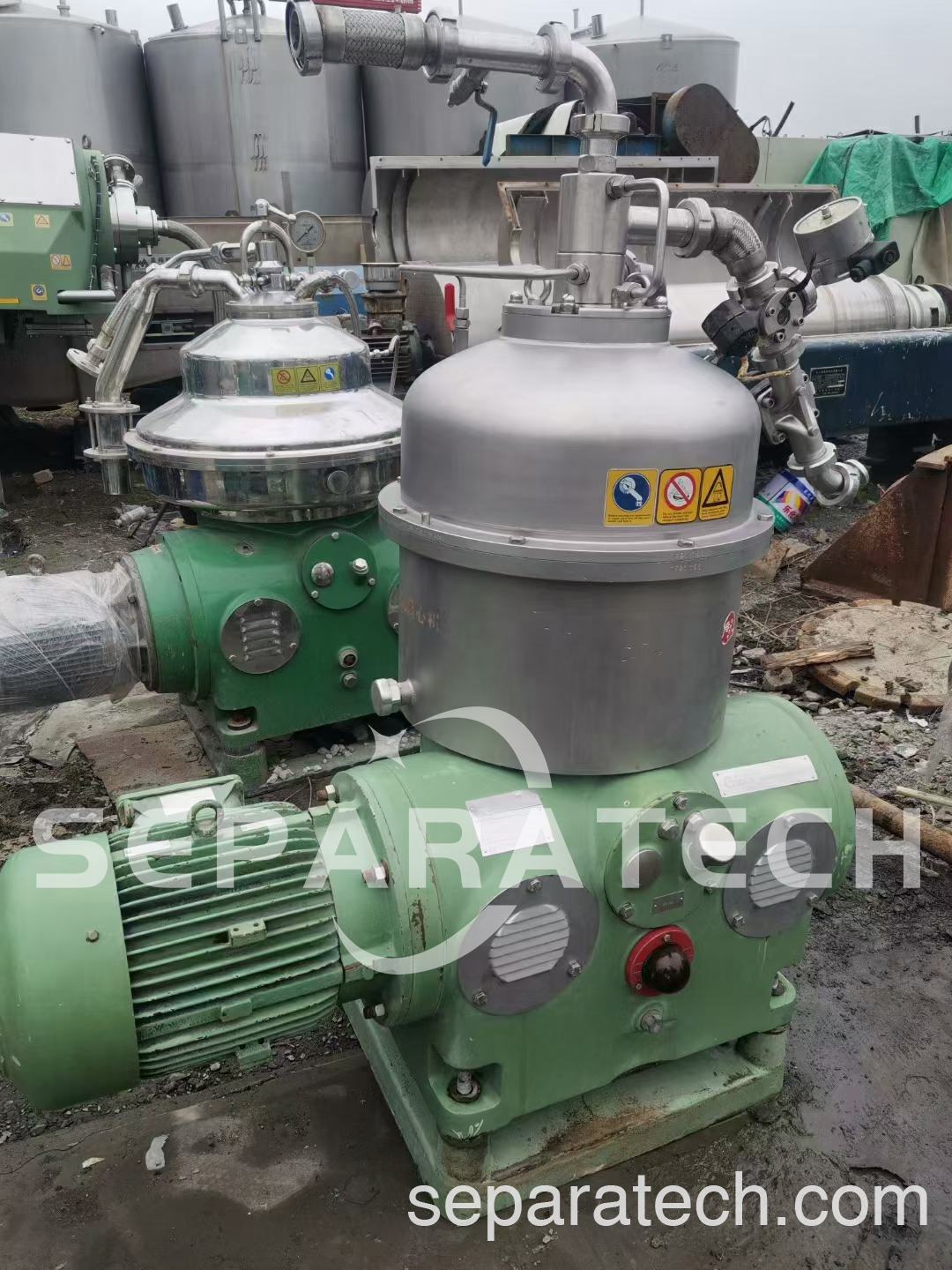 Disc Separator RTA 50-51-076- USED CENTRIFUGE - SEPARATECH