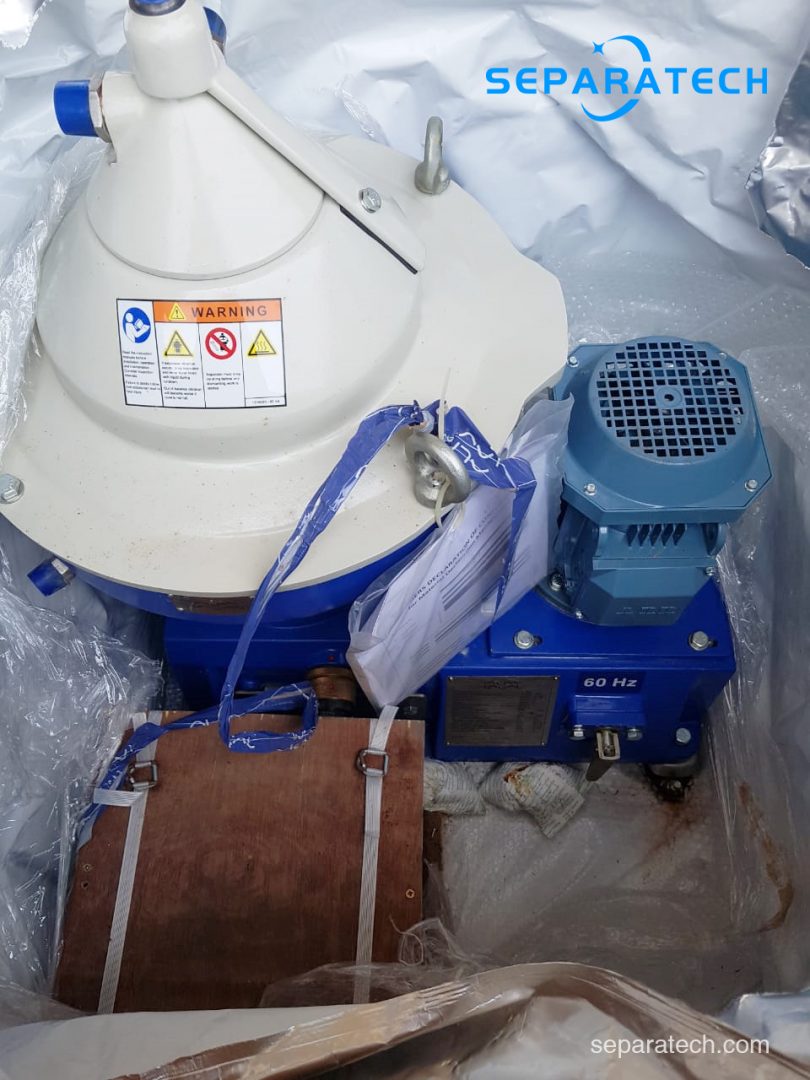 Disc separator P-605 - USED CENTRIFUGE - SEPARATECH