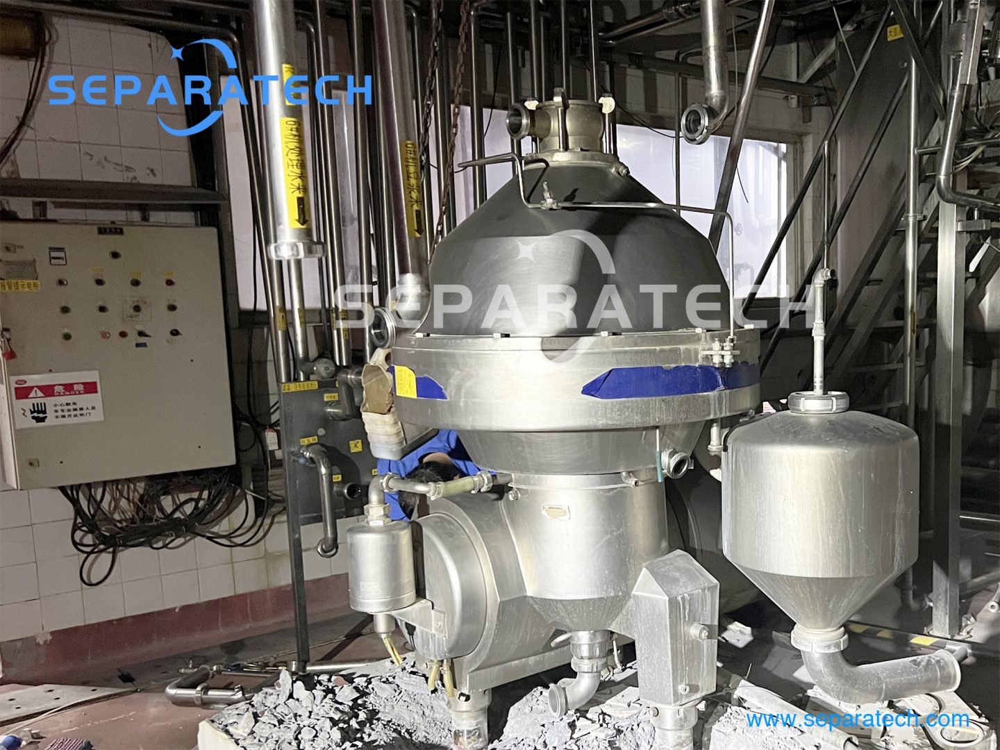 Disc Separator DMRPX714HGV-34C - USED CENTRIFUGE - SEPARATECH