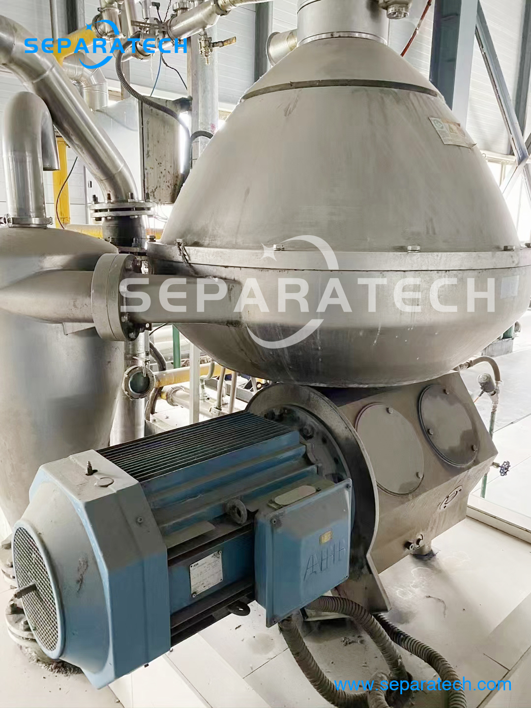 Disc Separator PX100 - Used Centrifuge - USED CENTRIFUGE - SEPARATECH